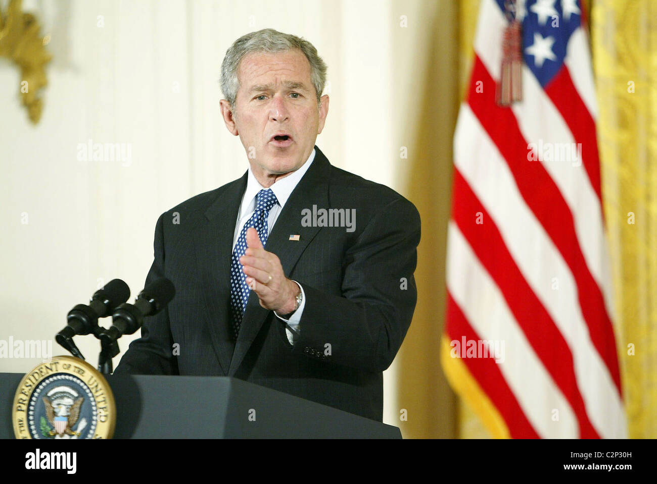 National day prayer bush hi-res stock photography and images - Alamy