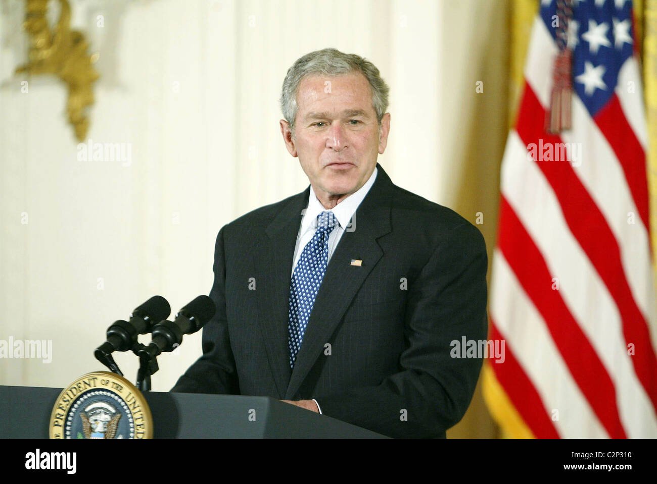 National day prayer bush hi-res stock photography and images - Alamy