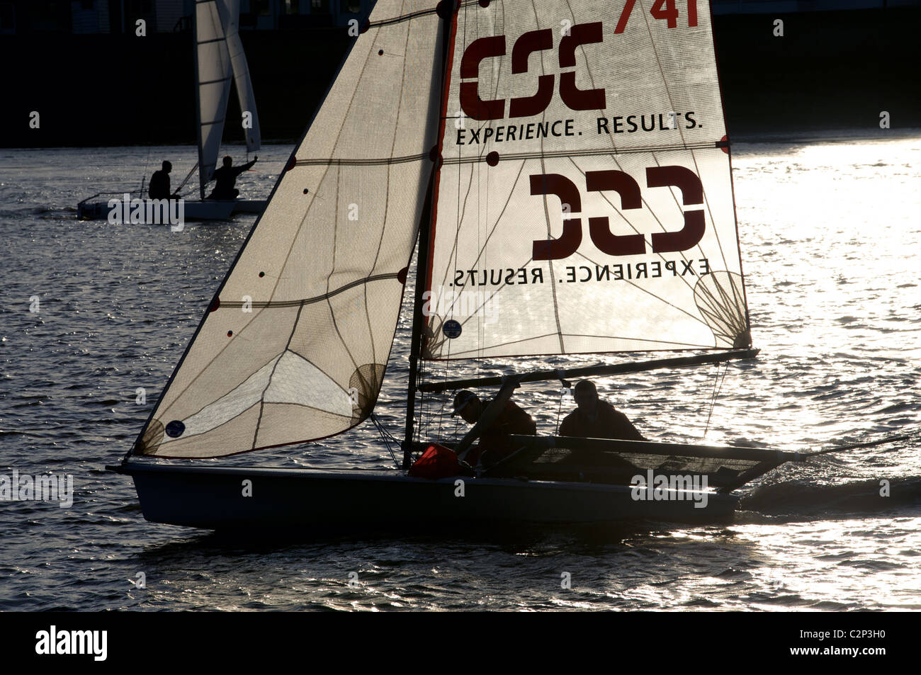 Yachts river deben felixstowe hi-res stock photography and images - Alamy