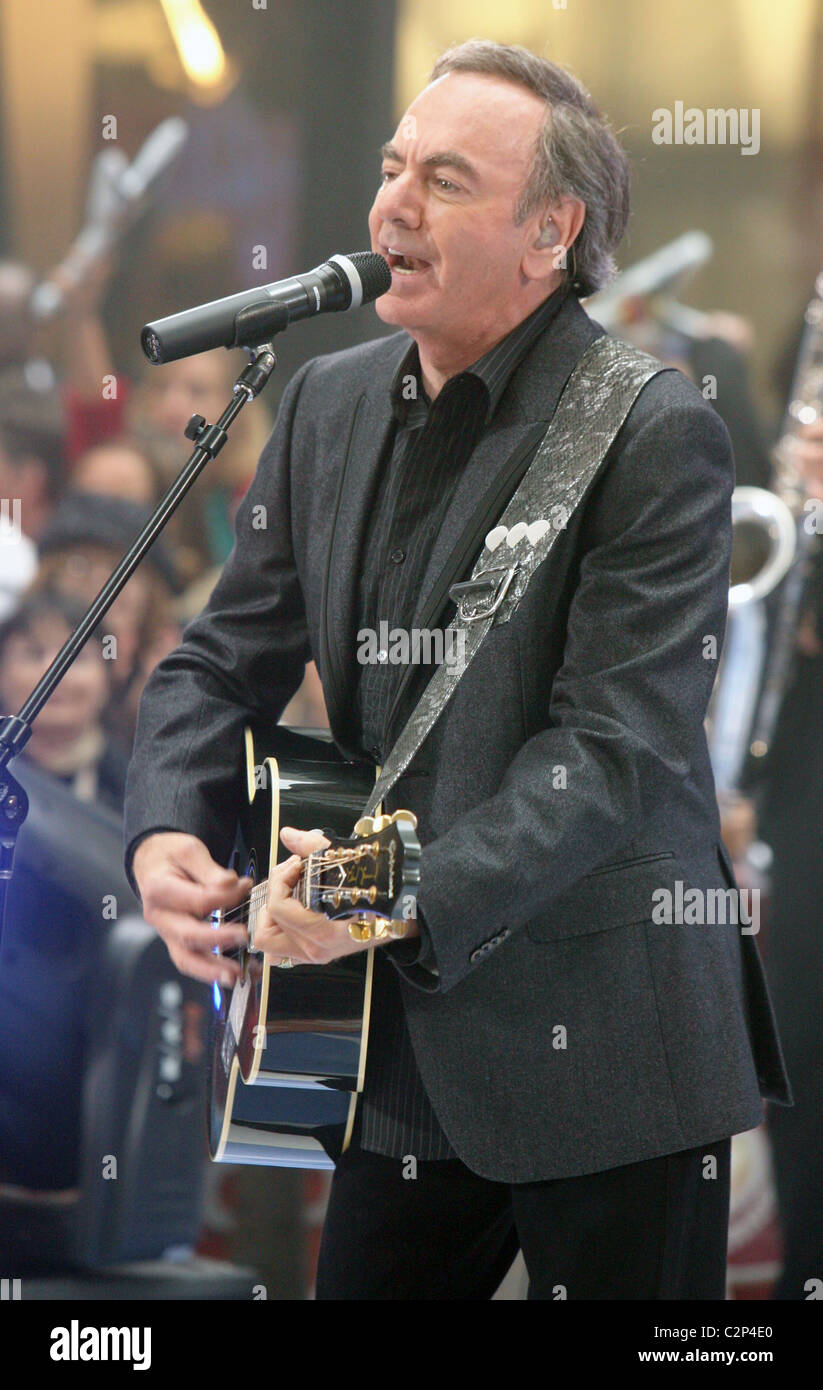 Neil Diamond performs live on NBC's 'The Today Show' Toyota Concert ...