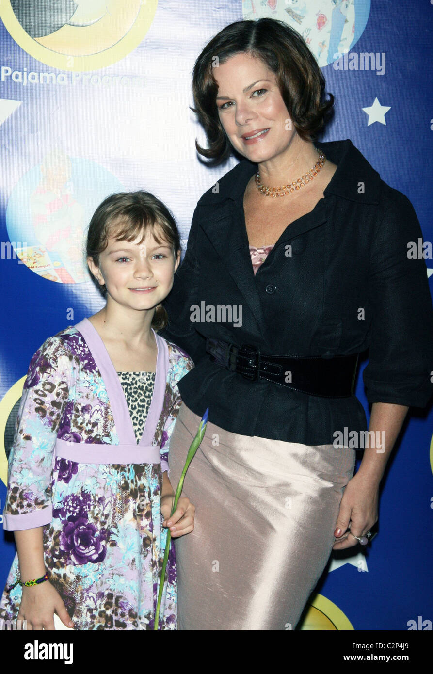 Eulala Grace Scheel and Marcia Gay Harden 6th Annual Pajama Program ...