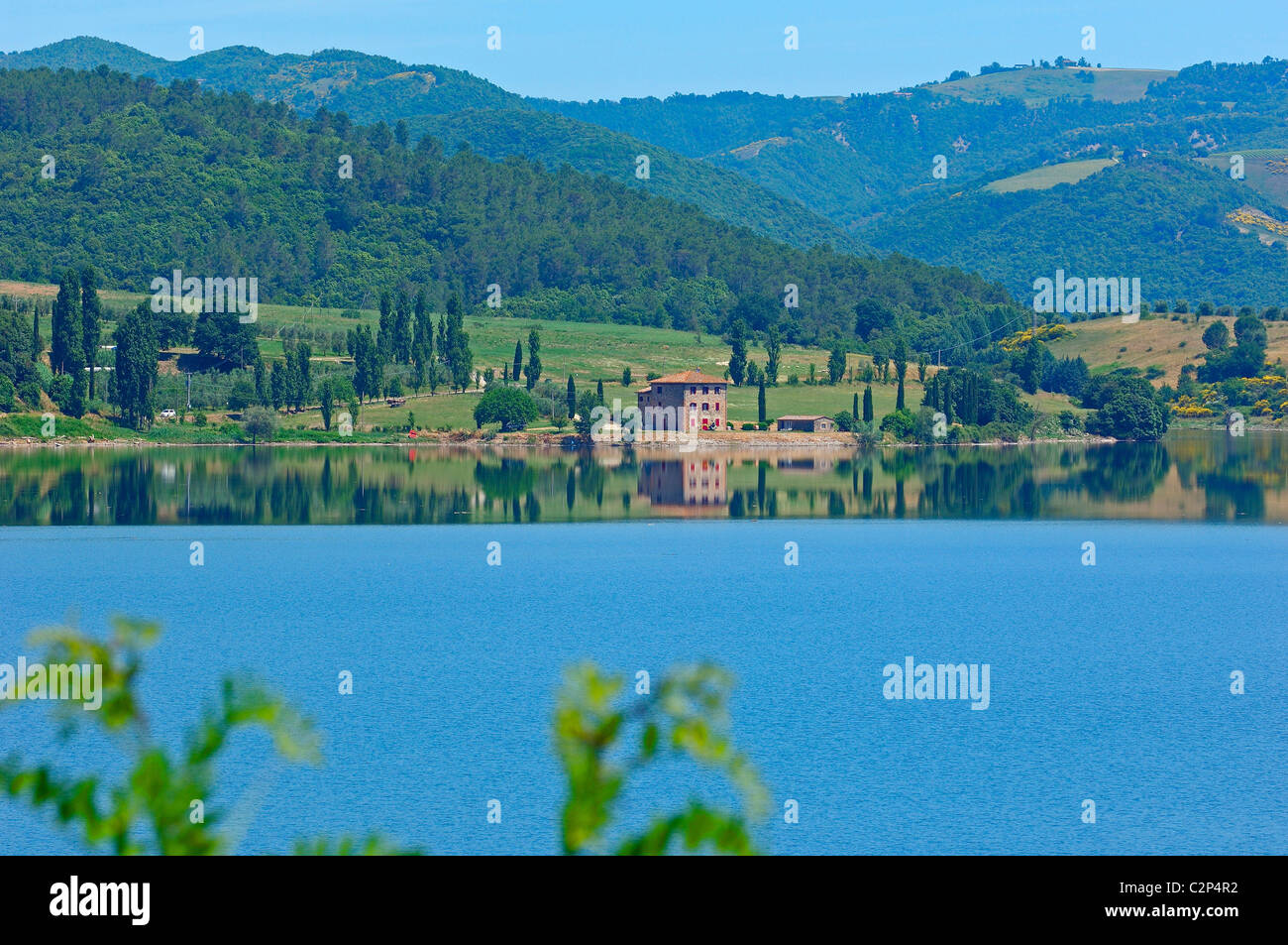 Corbara lake. Lago di Corbara. Tiber Valley. Todi. Umbria. Italy ...
