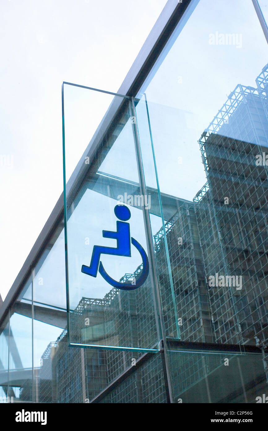 Disabled toilet sign england hi-res stock photography and images - Alamy