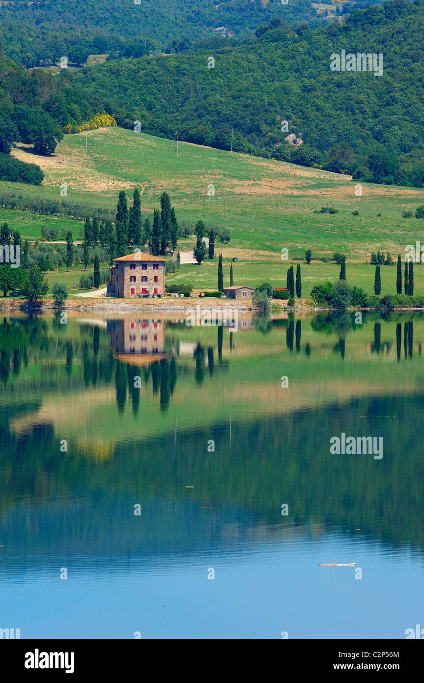 Corbara lake. Lago di Corbara. Tiber Valley. Todi. Umbria. Italy ...