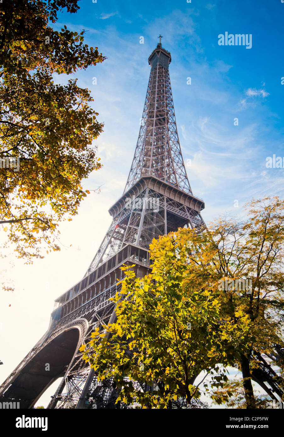Fall autumn vertical tower hi-res stock photography and images - Alamy