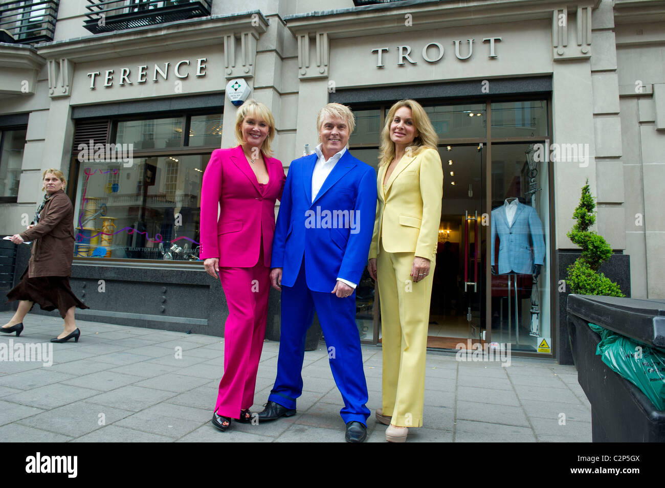 Jay Aston, Mike Nolan and Cheryl Baker "Bucks Fizz Stock Photo - Alamy