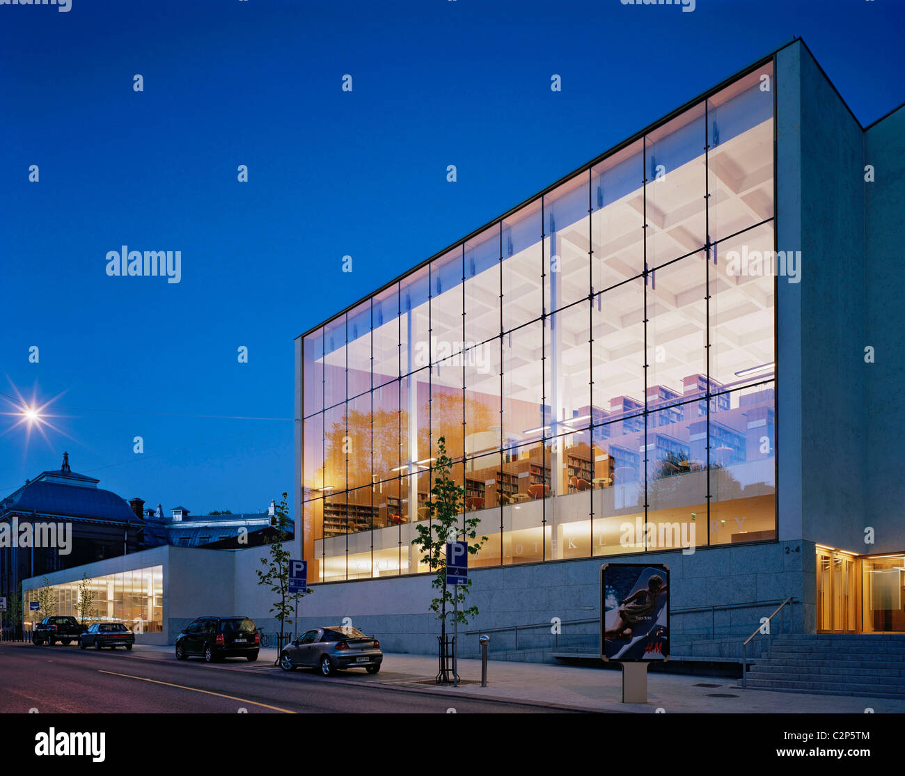Turku City Library, Helsinki. 2007 Stock Photo - Alamy