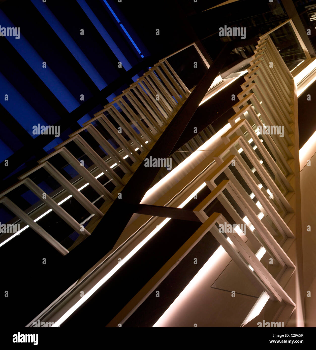Unusual view staircase hi-res stock photography and images - Alamy