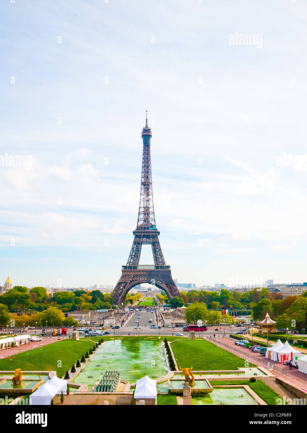 Paris, the beautiful Eiffel Tower Stock Photo - Alamy