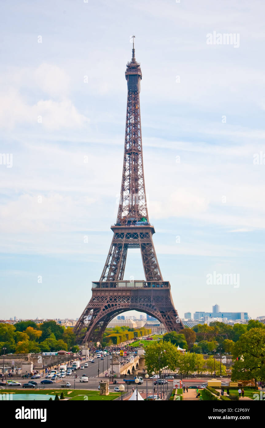 Paris, the beautiful Eiffel Tower Stock Photo - Alamy