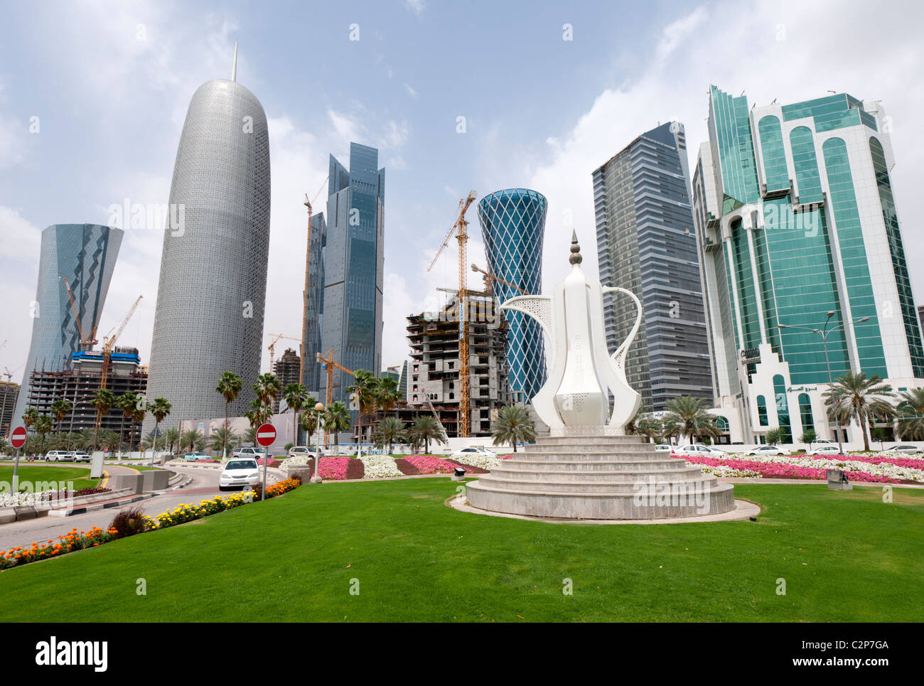 Doha Towers High Resolution Stock Photography and Images - Alamy