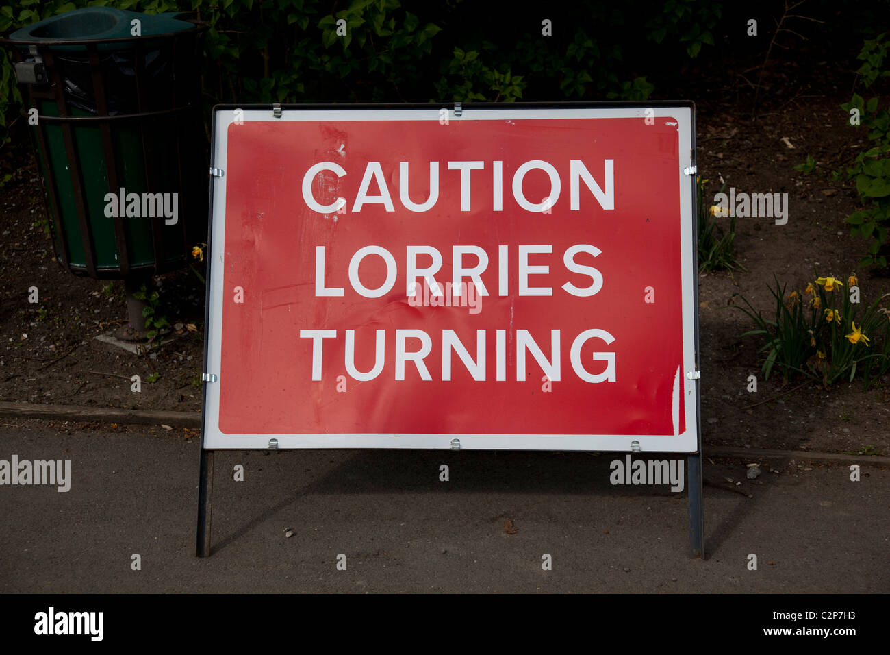 Construction site traffic signs hi-res stock photography and images - Alamy