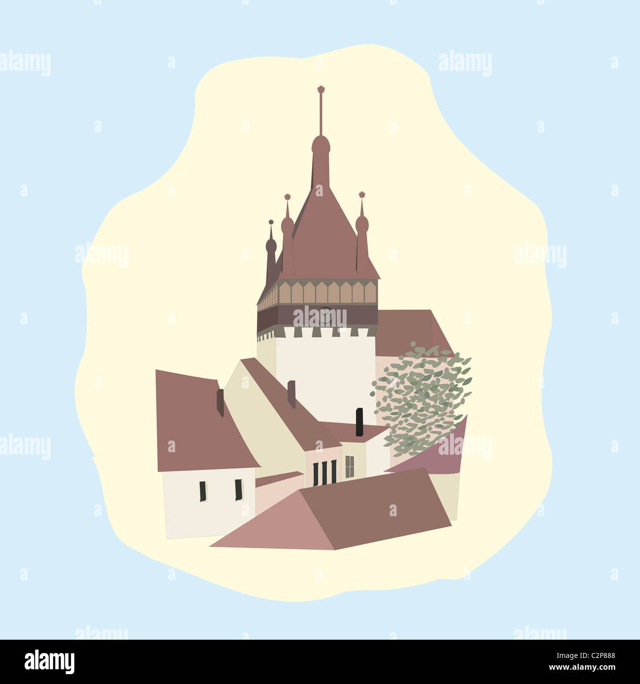 Castel vector hi-res stock photography and images - Alamy