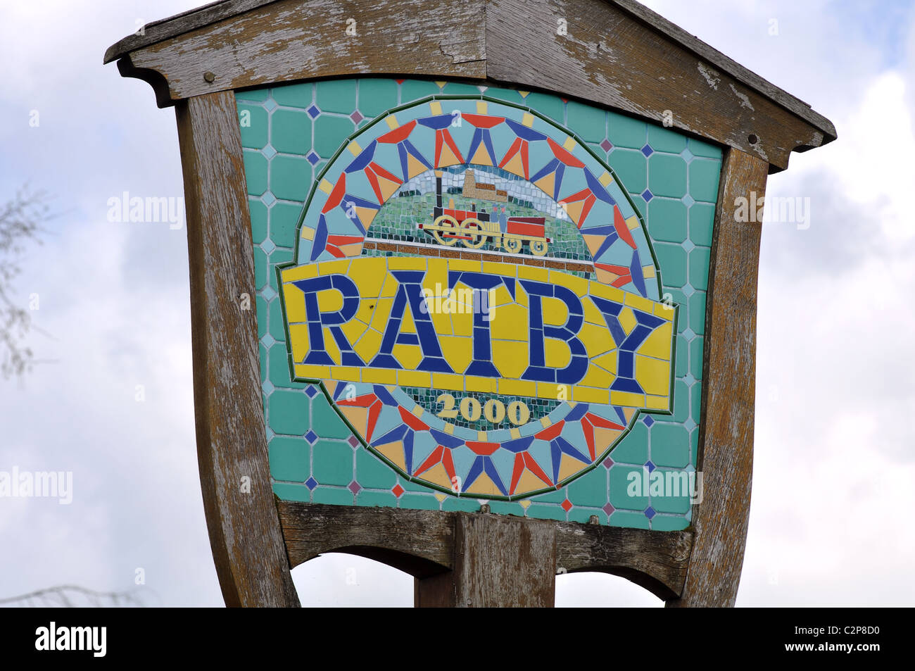 Leicestershire village village signs hi-res stock photography and ...