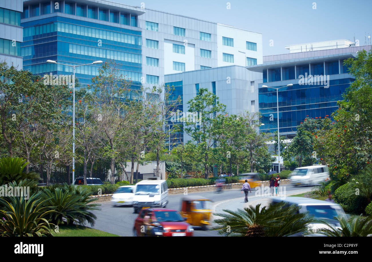 India, Hyderabad, development, growth, business, colour, color, vibrant ...