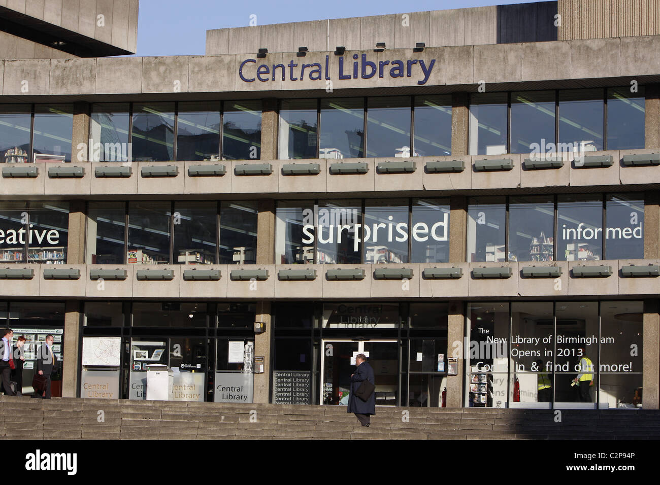 Central public library, Birmingham Stock Photo - Alamy