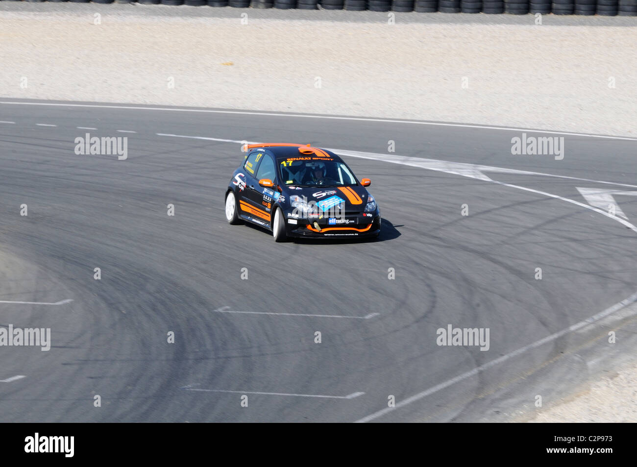 Stock photo of saloon cars racing in the endurance trophy at the ...