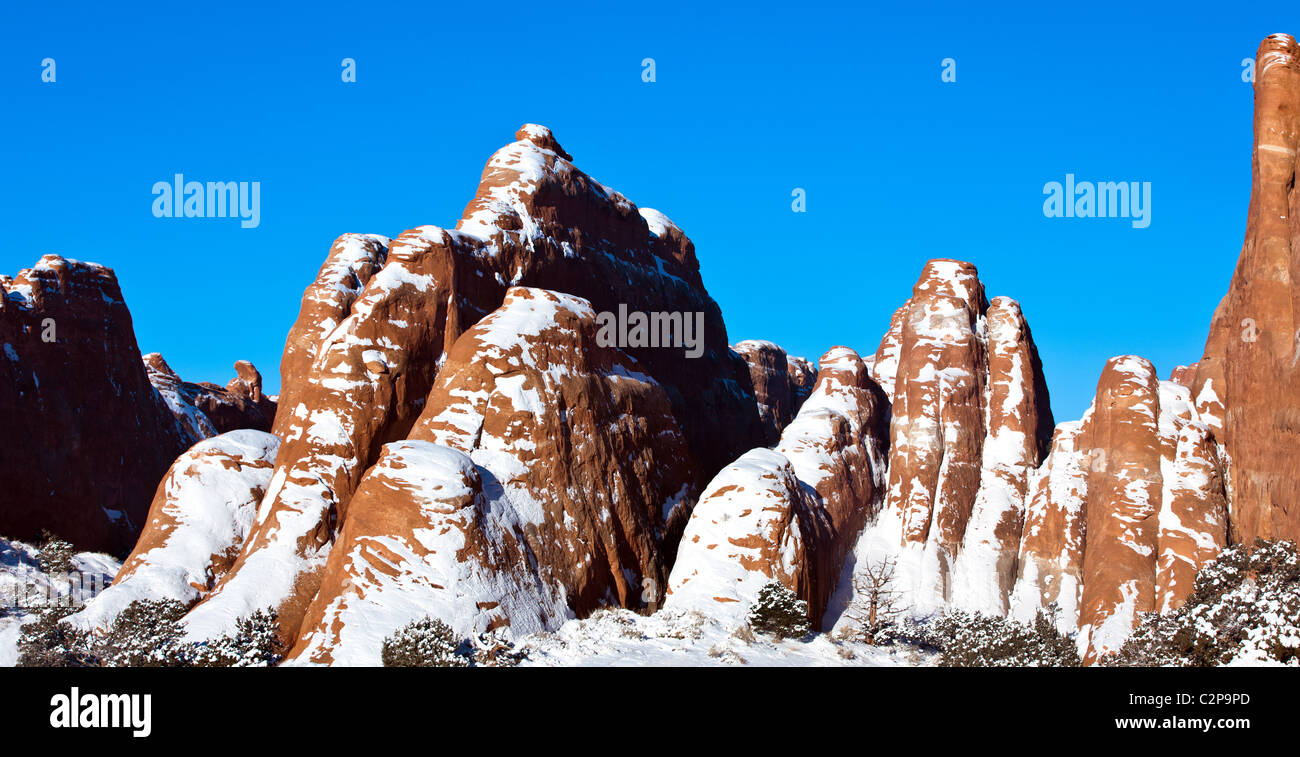USA, Utah, the Moab Arches National Park Stock Photo - Alamy