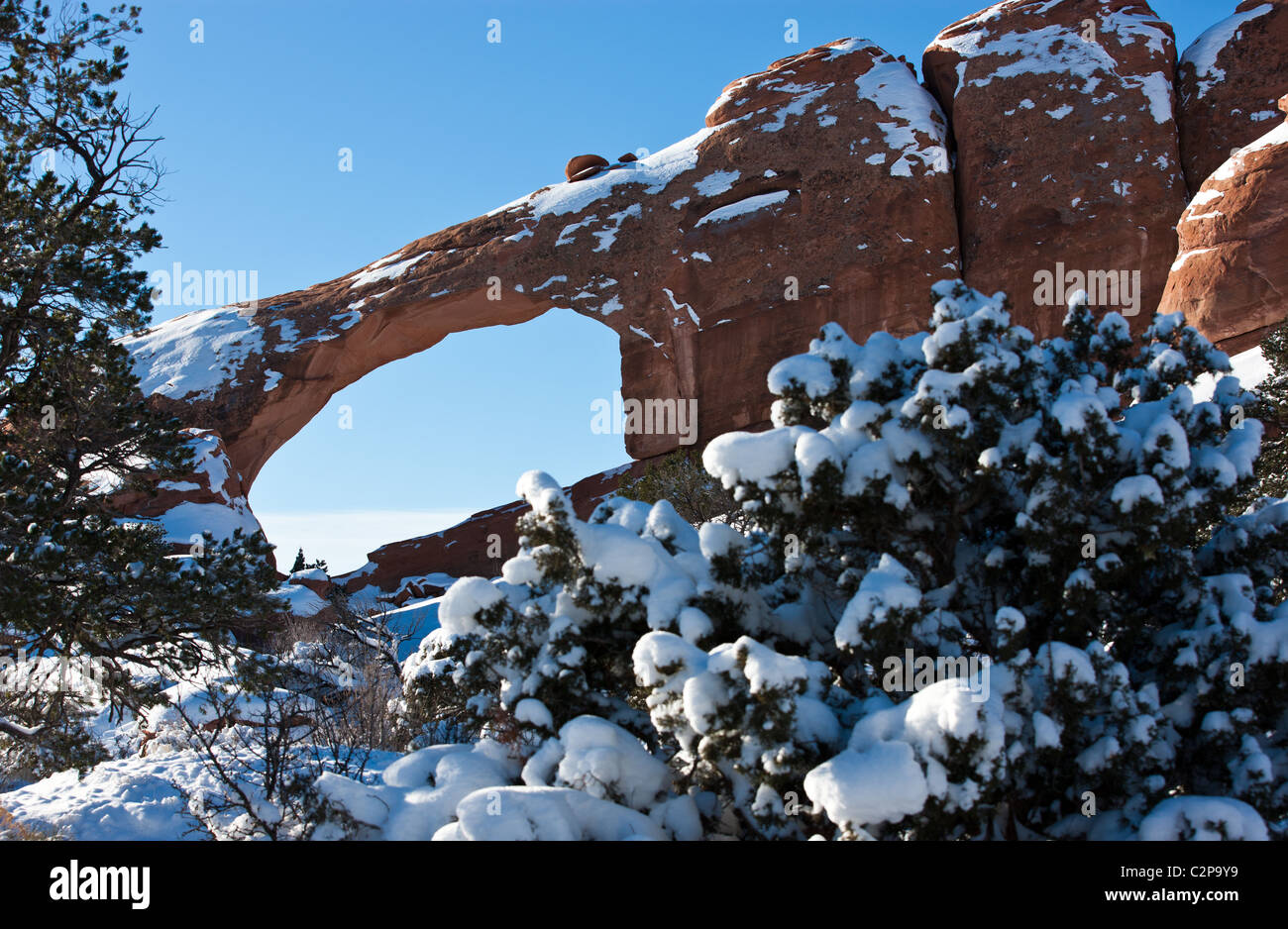 USA, Utah, the Moab Arches National Park Stock Photo - Alamy