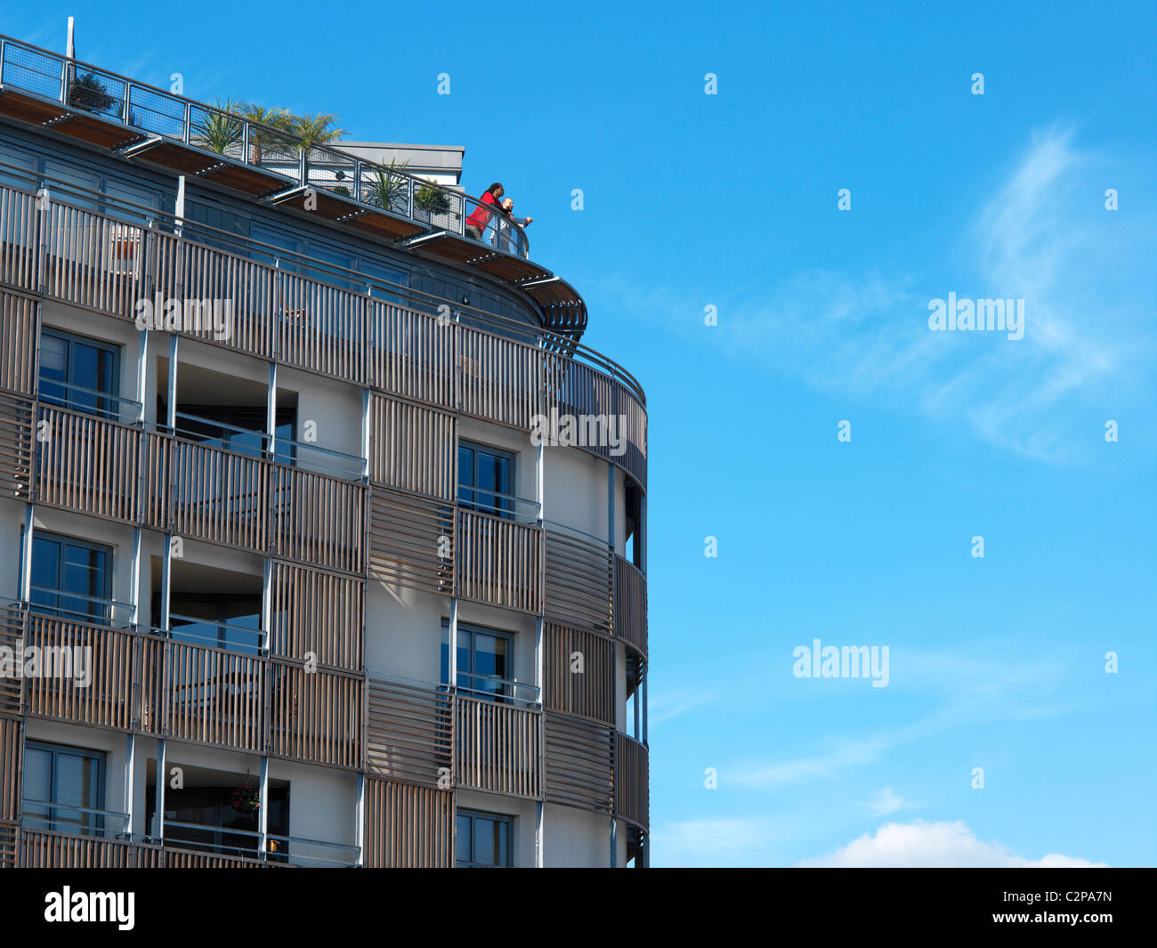 Vantage Quay, Apartments, Manchester Stock Photo - Alamy