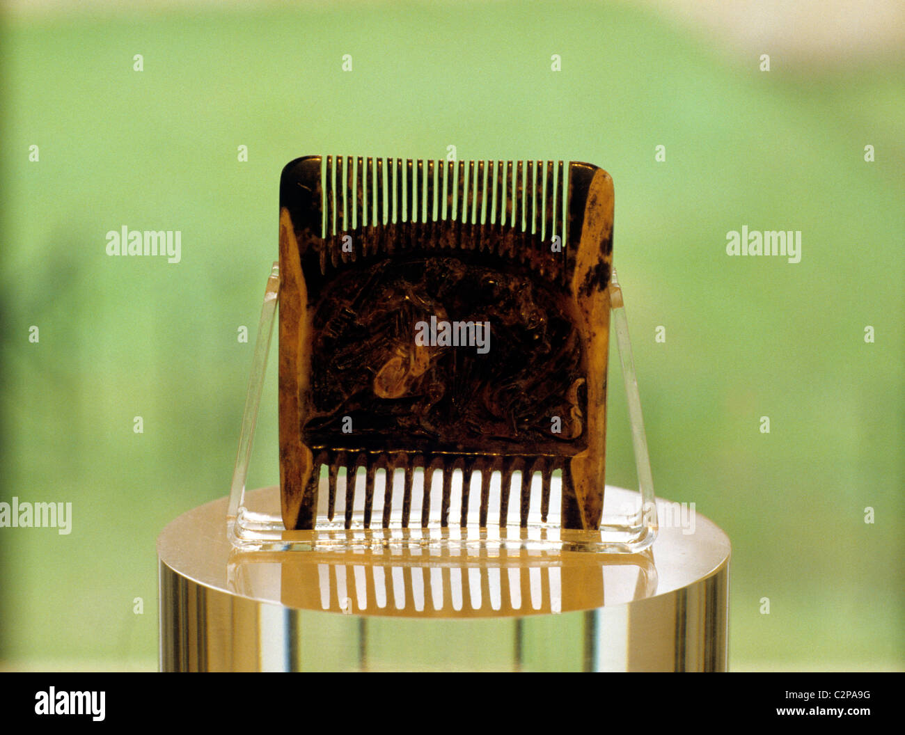 Jedburgh Abbey visitor centre, medieval comb, 12th 13th century combs ...