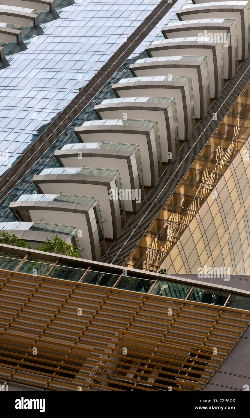 "One Shenton" apartment building, Shenton Way, Singapore Stock Photo ...