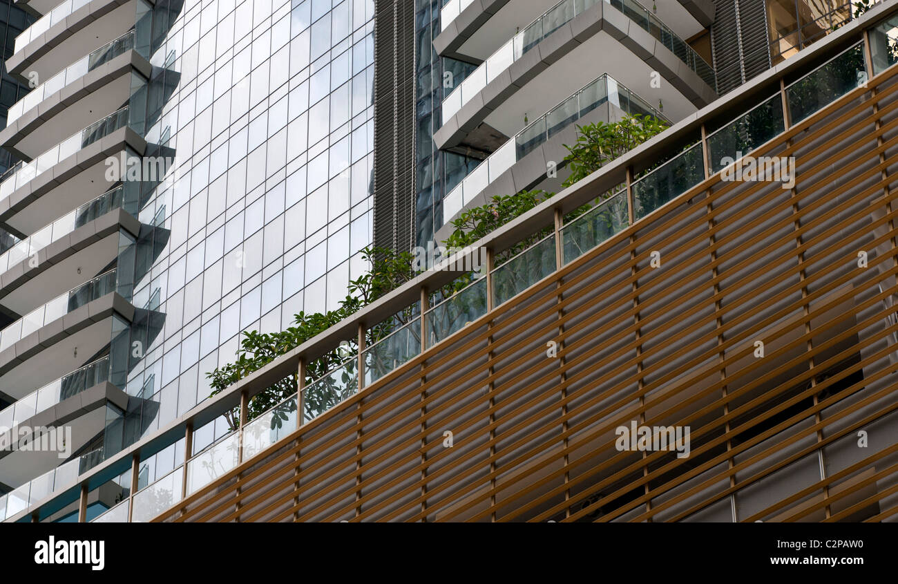 "One Shenton" apartment building, Shenton Way, Singapore Stock Photo ...