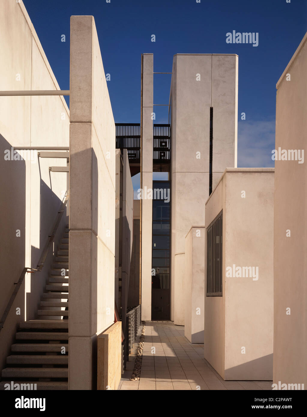 Museum of Scotland, Edinburgh, Scotland. Exterior with stairs Stock ...
