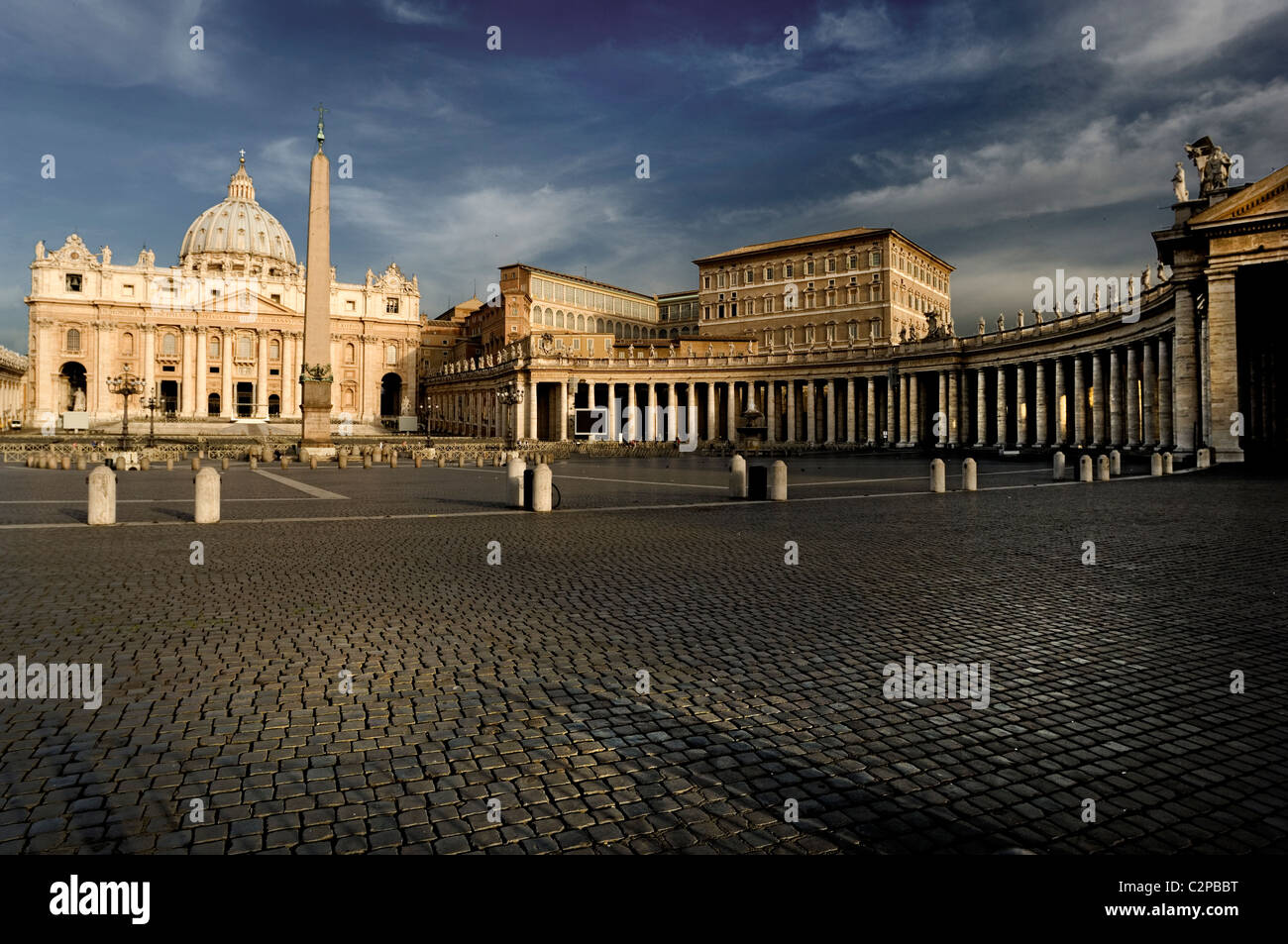 St Peter's Square, Vatican,Rome Stock Photo - Alamy
