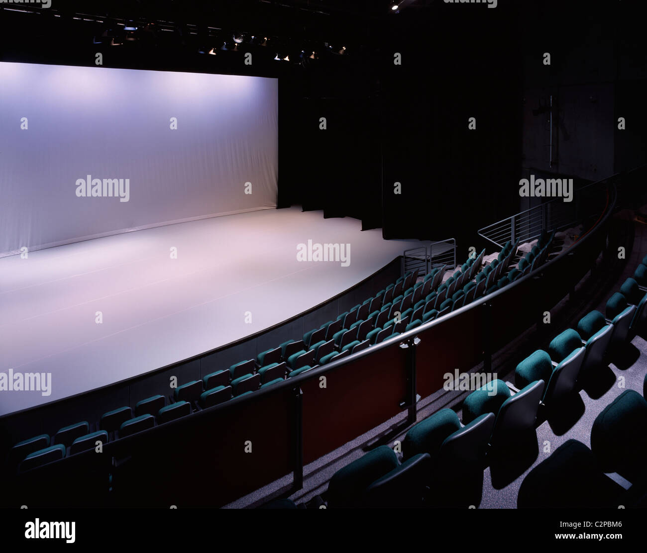 The Space Centre for Dance, Dundee College, Scotland. Auditorium ...