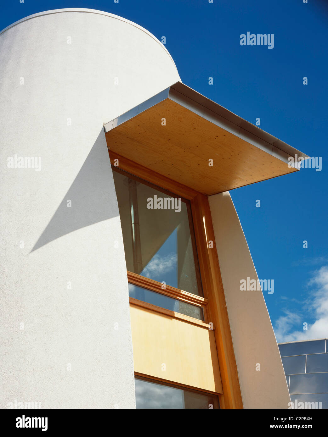 Maggie's Centre, Ninewells Hospital, Dundee, Scotland. Tower with ...