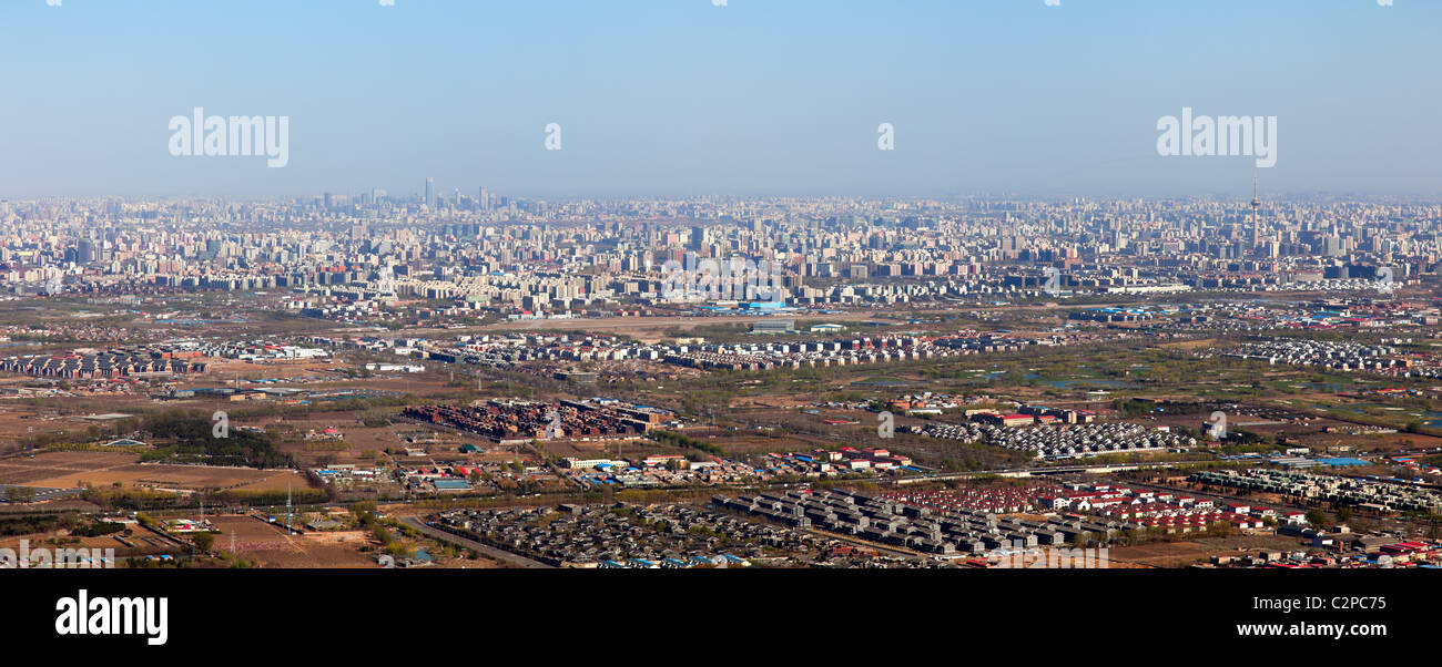 Beijing aerial skyline hi-res stock photography and images - Alamy