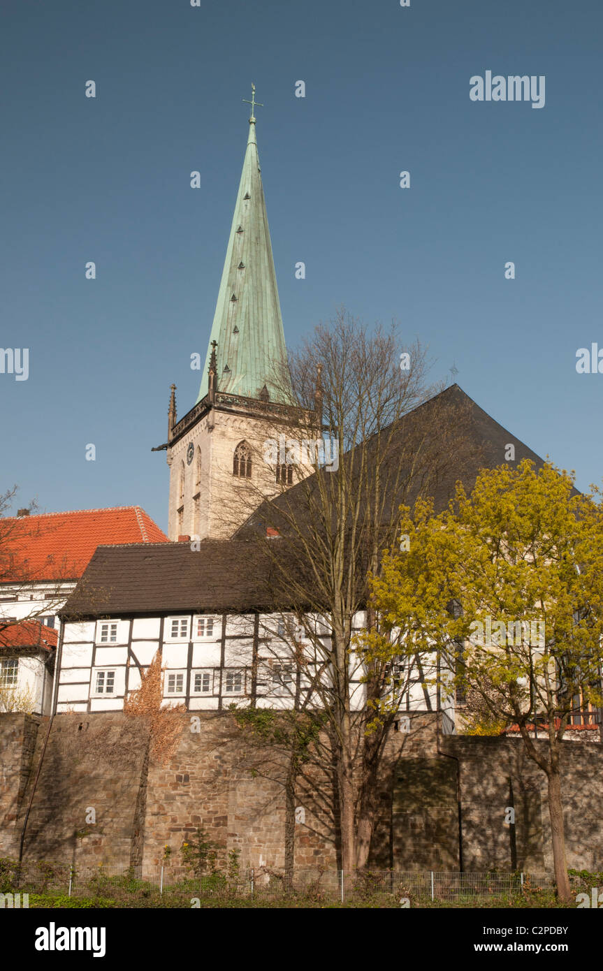 City church, Unna, North Rhine-Westphalia, Germany Evangelische ...