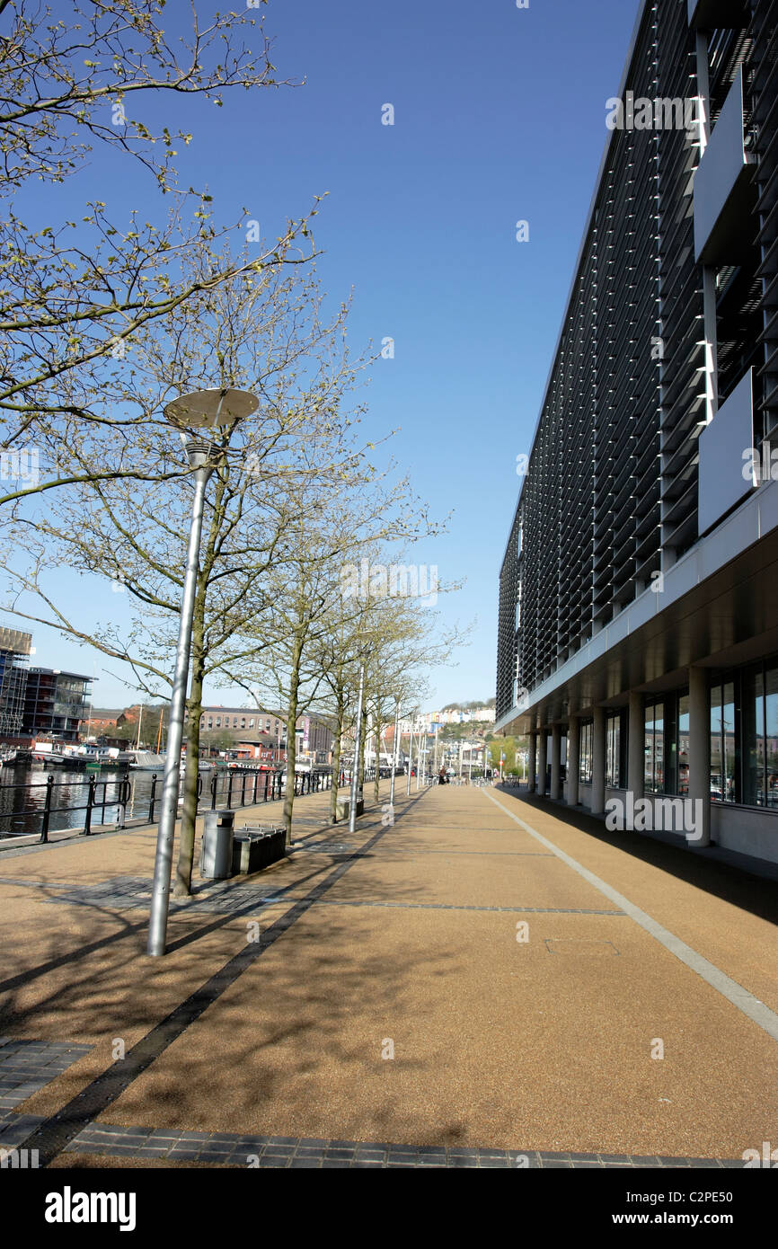 Some of the modern buildings on Bristol's Hannover Quay, part of the ...