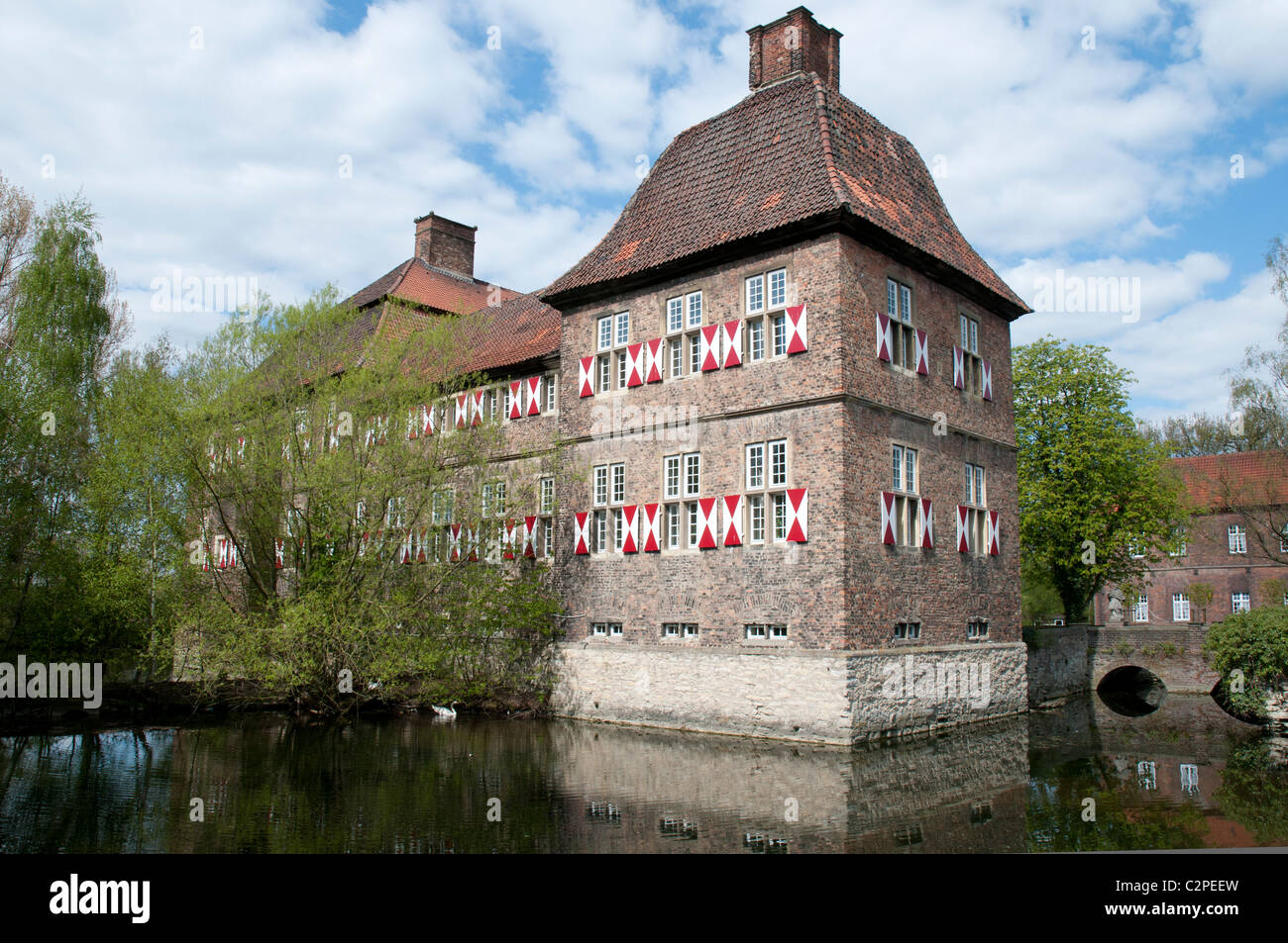 Wasserschloss Oberwerries, Hamm, North Rhine-Westphalia, Germany Castle ...