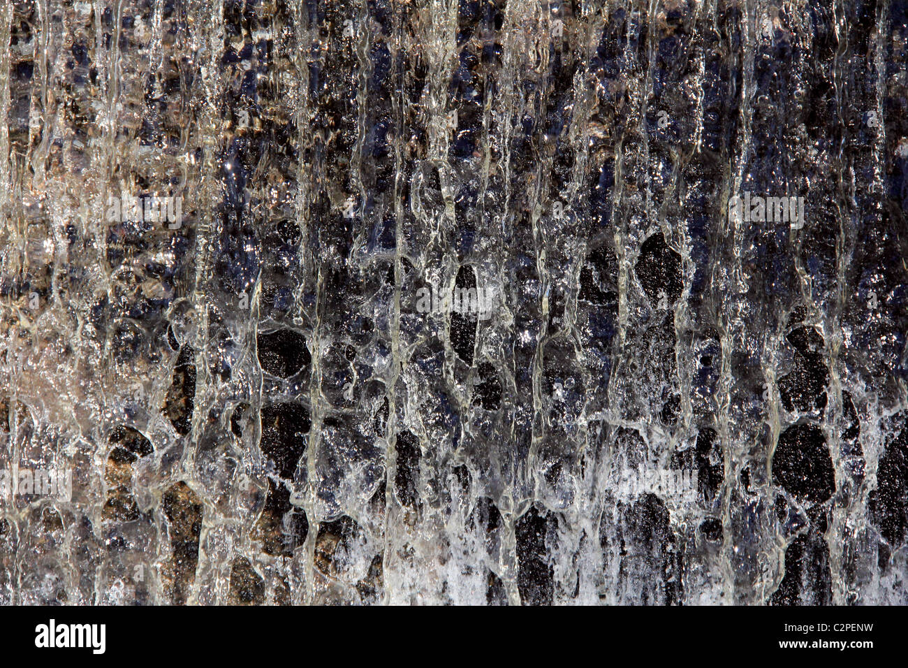 Natural Waterfall Close Up Stock Photo - Alamy