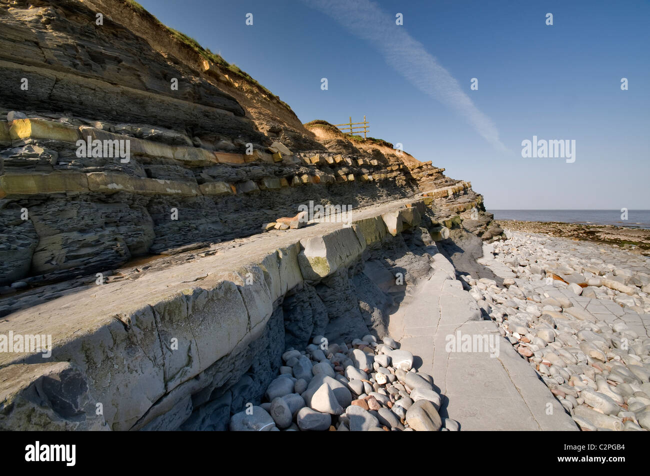 Kilve beach hi-res stock photography and images - Alamy