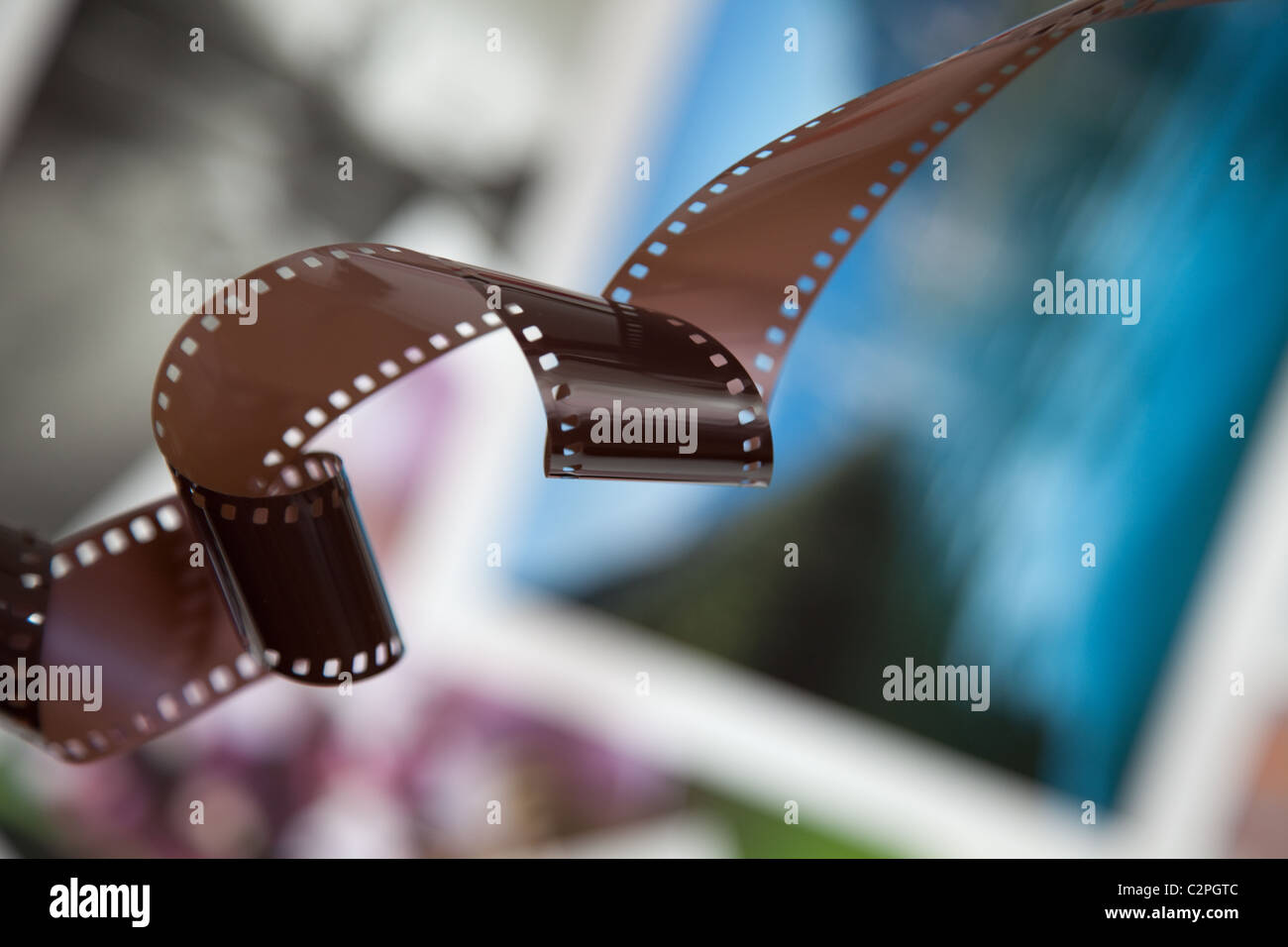 Old camera film strip Stock Photo - Alamy