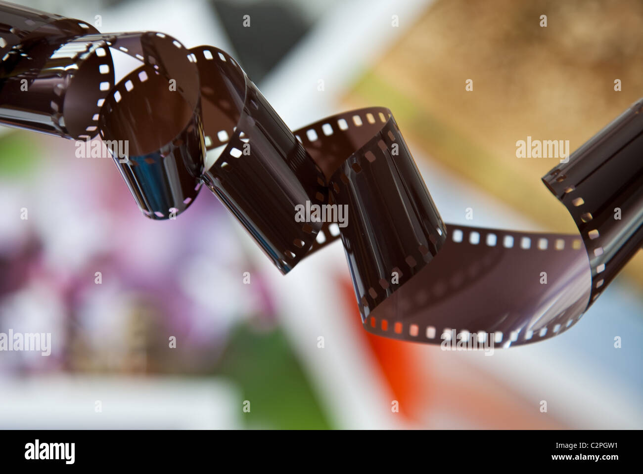 Old camera film strip Stock Photo - Alamy