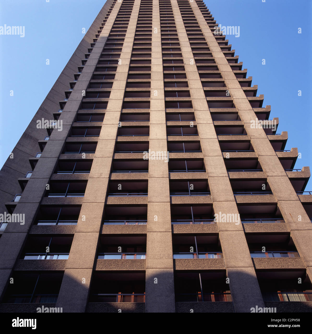 Barbican towers interior hi-res stock photography and images - Alamy