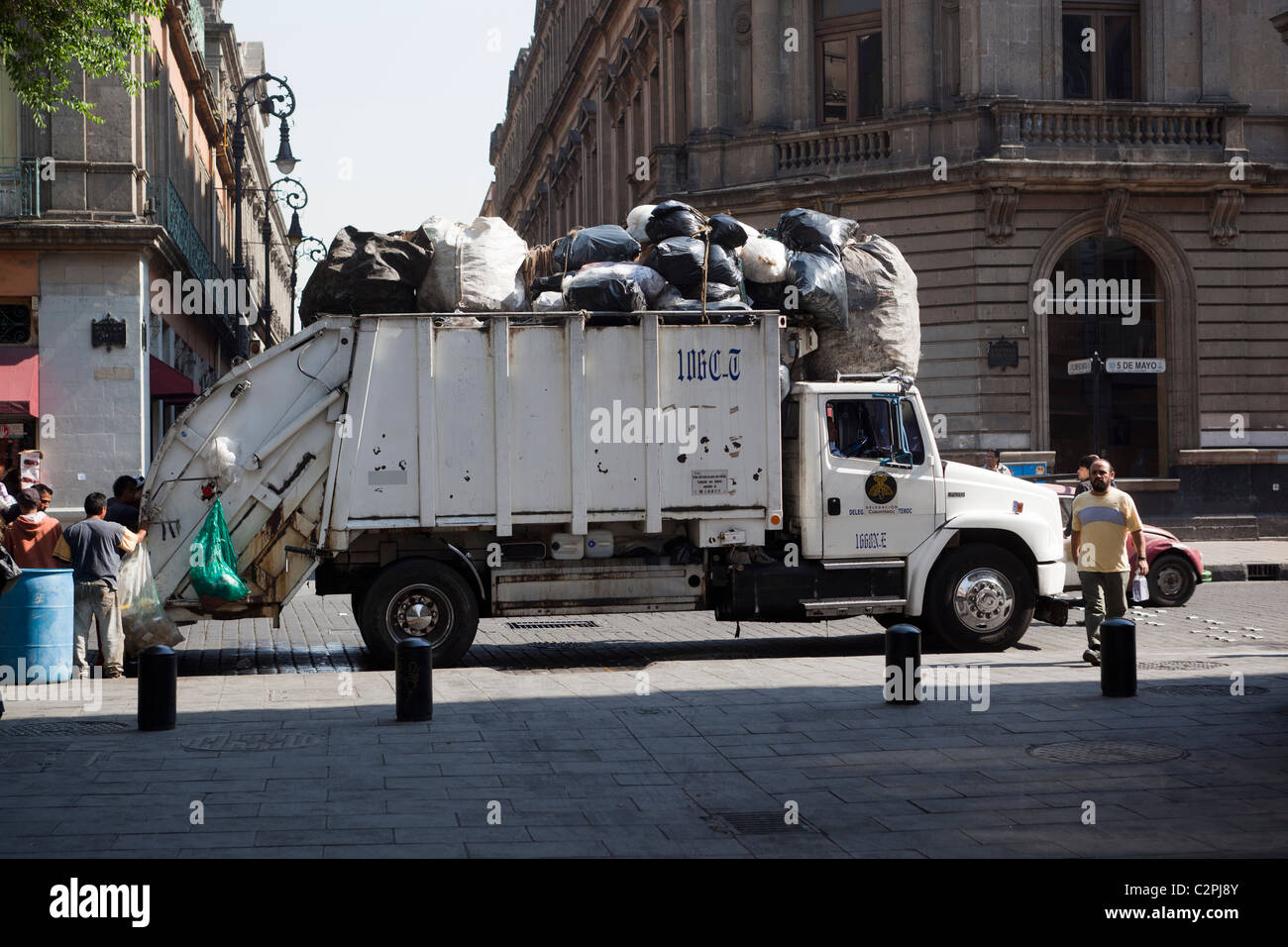 Waste collection service hi-res stock photography and images - Alamy
