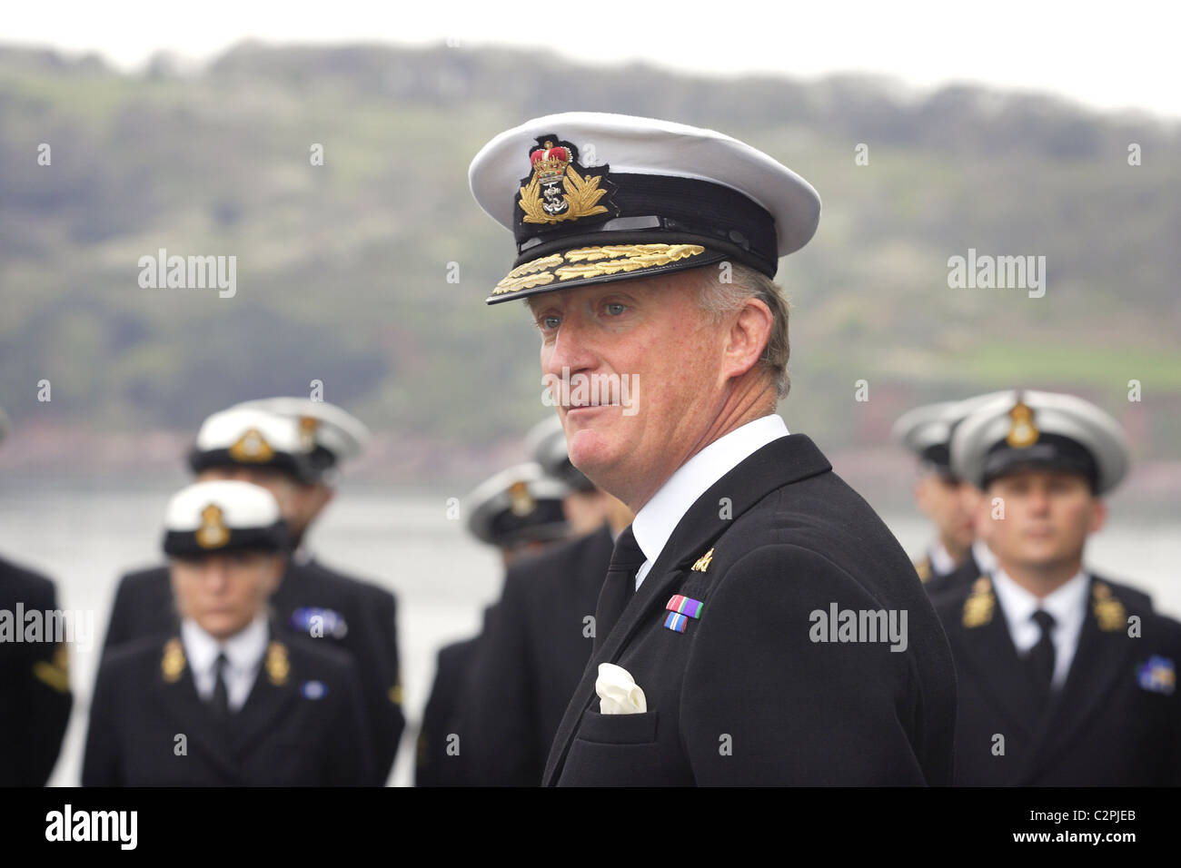 Rear admiral chris snow hi-res stock photography and images - Alamy