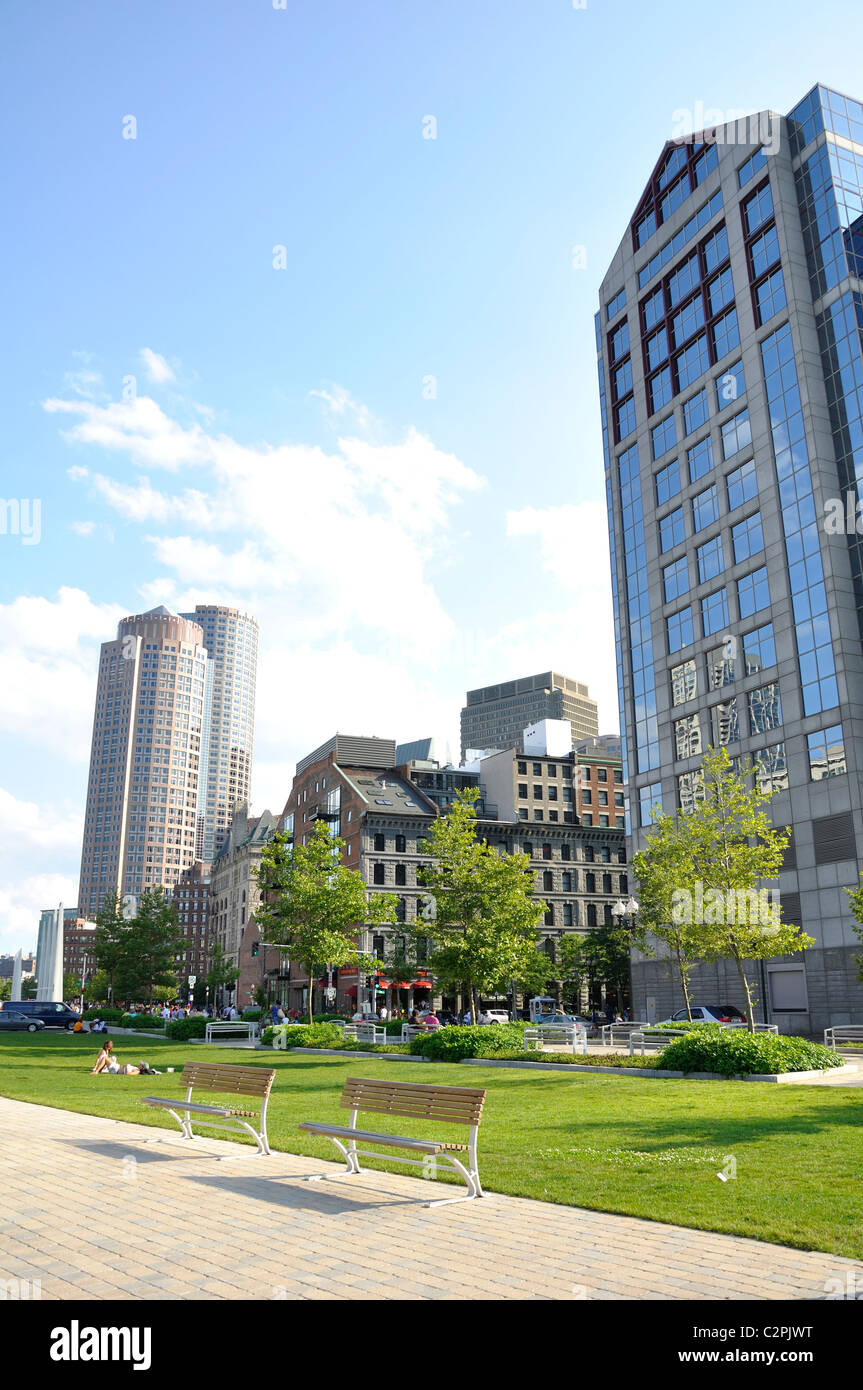 Boston common park modern hi-res stock photography and images - Alamy