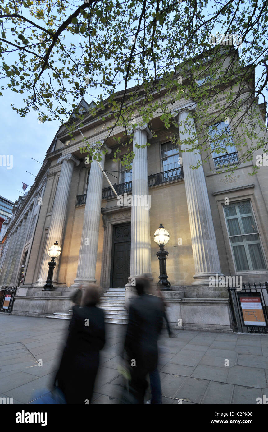 Canada House Trafalgar Square London High Resolution Stock Photography ...
