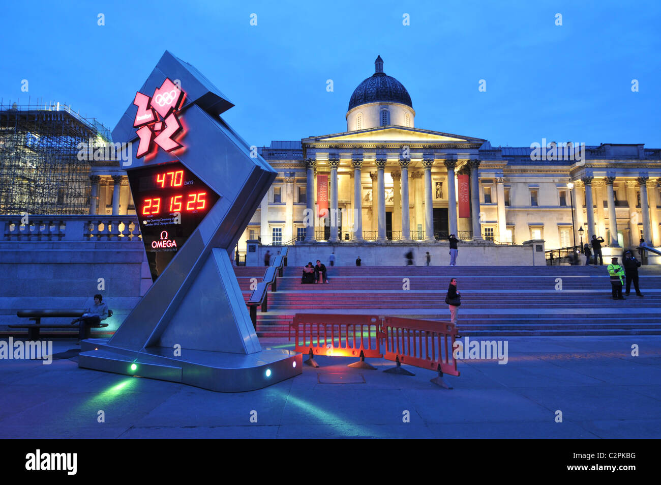 Omega olympic countdown clock hi-res stock photography and images - Alamy