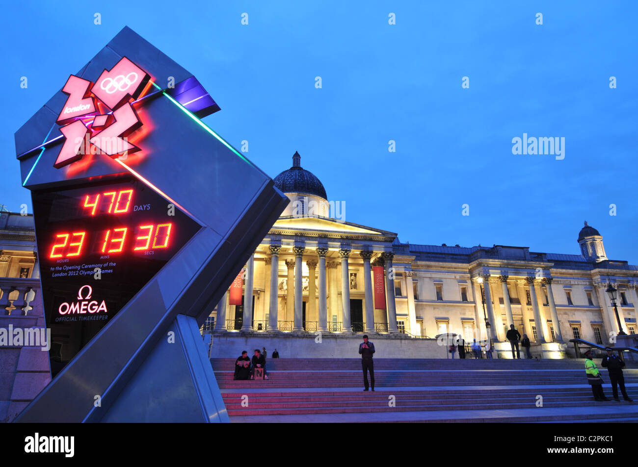 Omega olympic countdown clock hi-res stock photography and images - Alamy