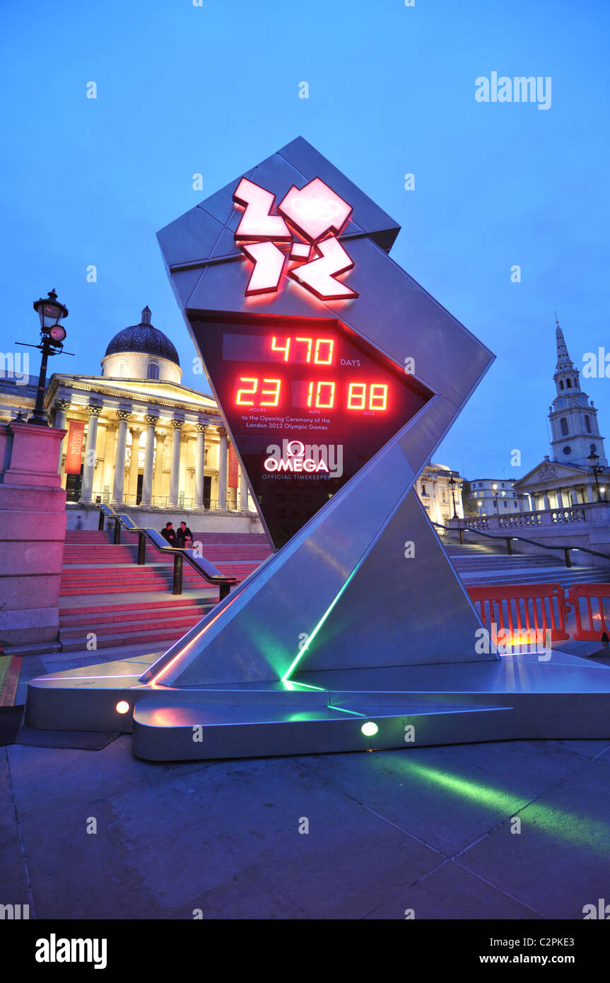 Omega olympic countdown clock hi-res stock photography and images - Alamy