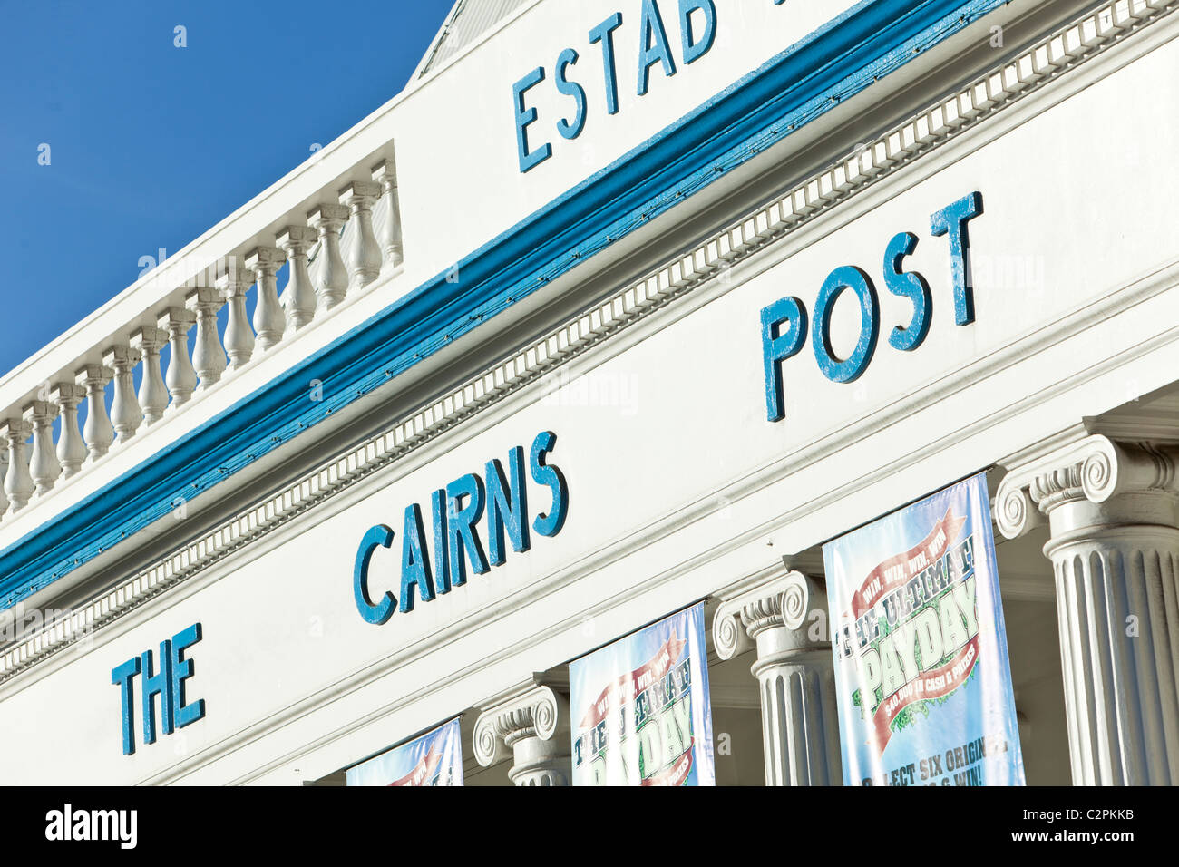 The heritage listed Cairns Post building on Abbott Street. Cairns ...