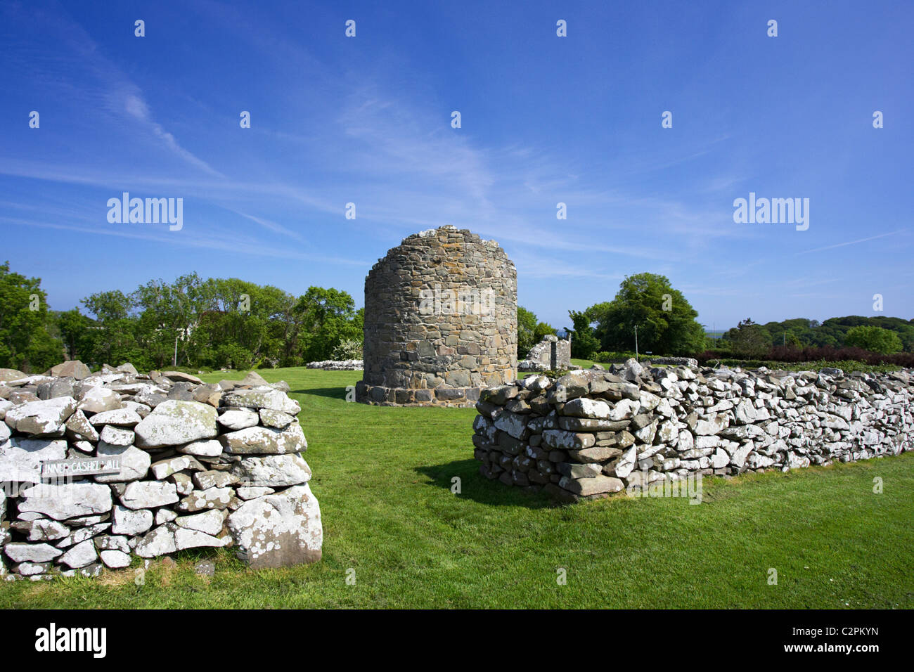 Nendrum monastic site county down northern ireland uk Stock Photo - Alamy