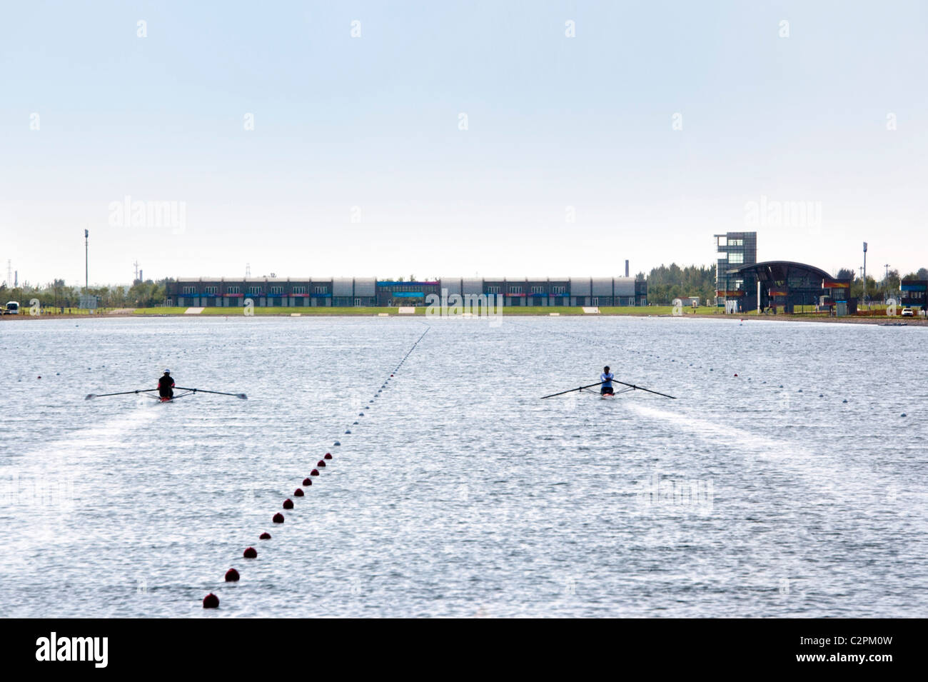 Shunyi olympic rowing canoeing beijing china park hi-res stock ...